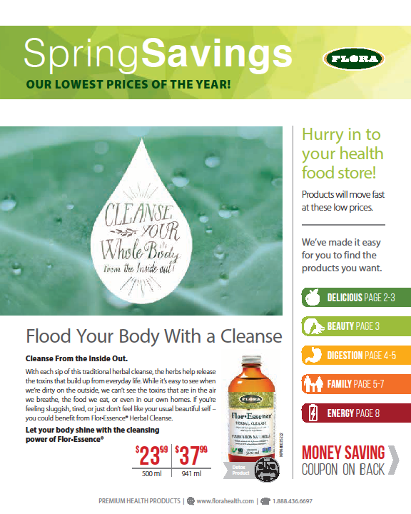 Flora Spring Flyer Sale Page 1